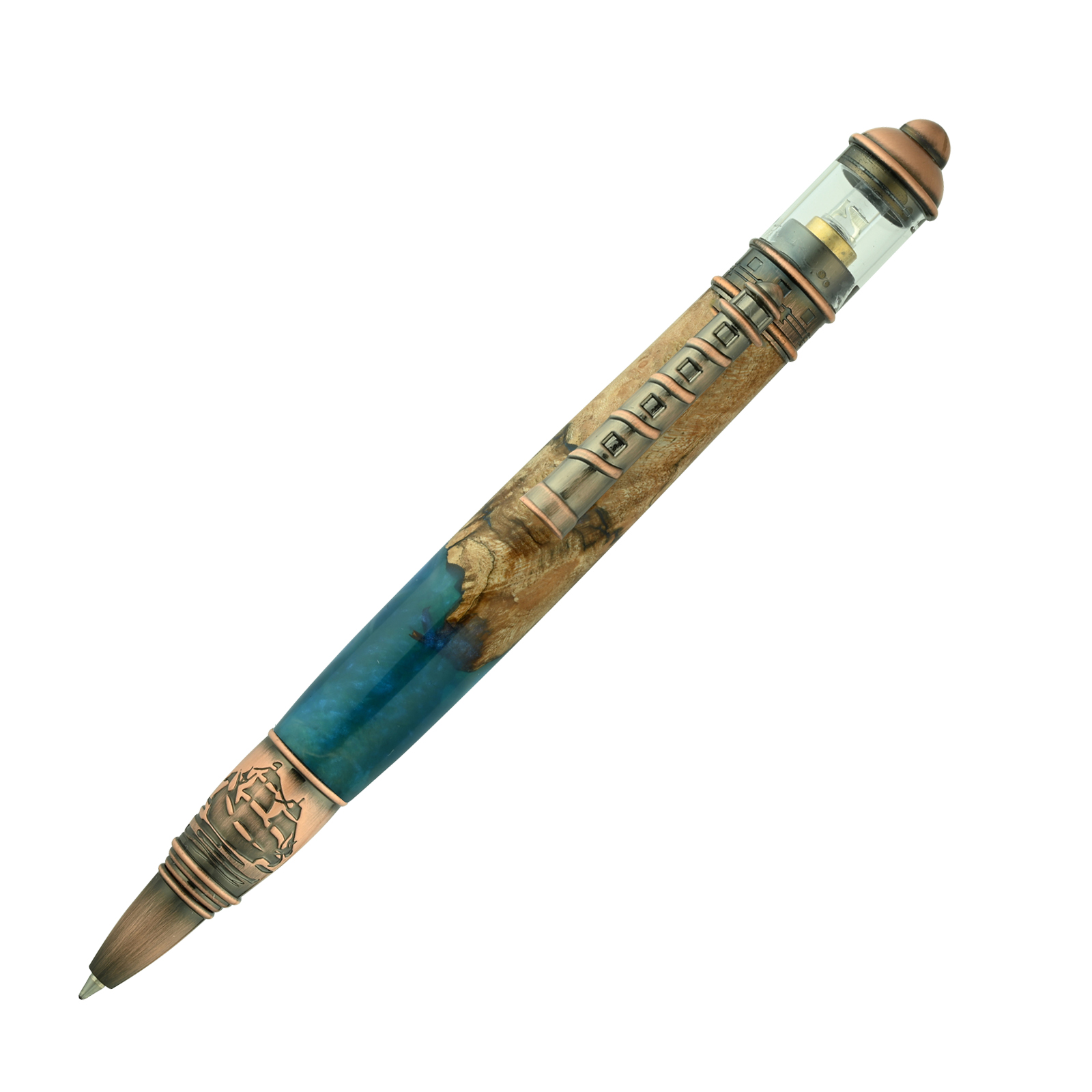 Lighthouse Antique Copper Pen Kit at Penn State Industries